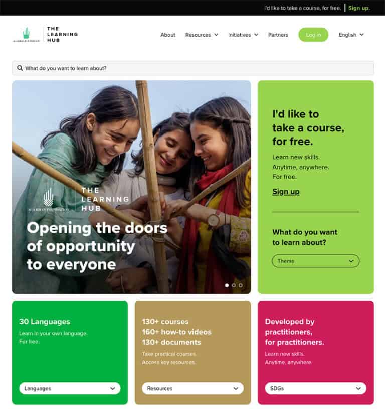 The Learning Hub Opens the Doors of Opportunity to Everyone - Aga Khan ...